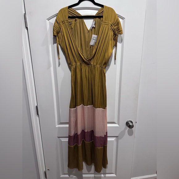 One One Six | Dresses | One One Six Satin Maxi Dress Nwt | Poshmark